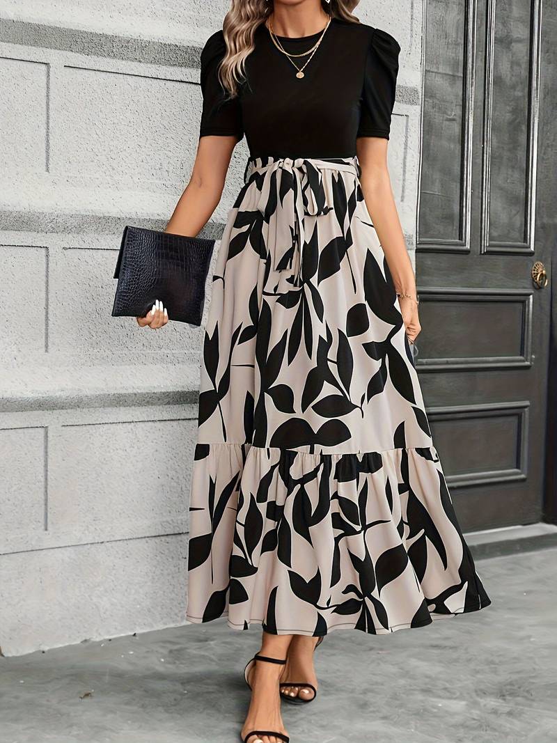 Ynna - Sukienka Kwiatowa Wiosna w Rozkwicie – Stylenza